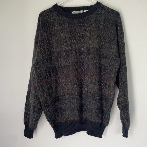 Method | Sweaters | Vintage Method 9s Y2k Grandpa Knit Sweater Size ...